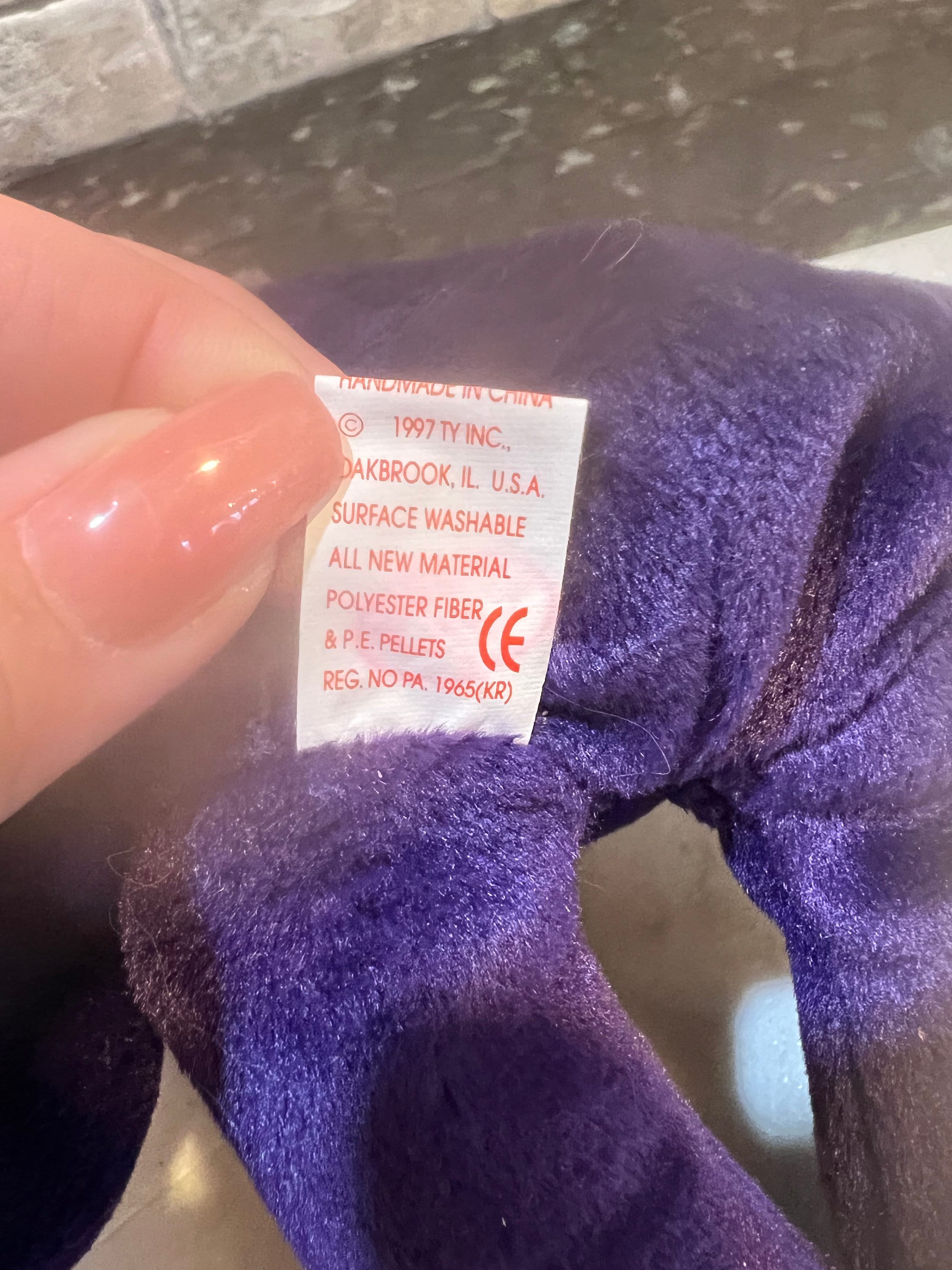 1997 Princess Diana Beanie Baby PE Pellets - Etsy