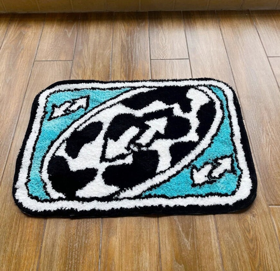 AESTHETIC UNO RUG Spotted Cow - Etsy