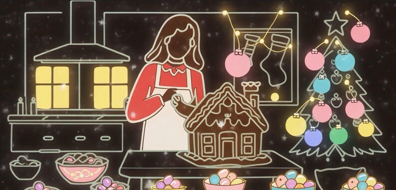 Magical Christmas Animated Wallpaper Pack Holiday Desktop Video ...