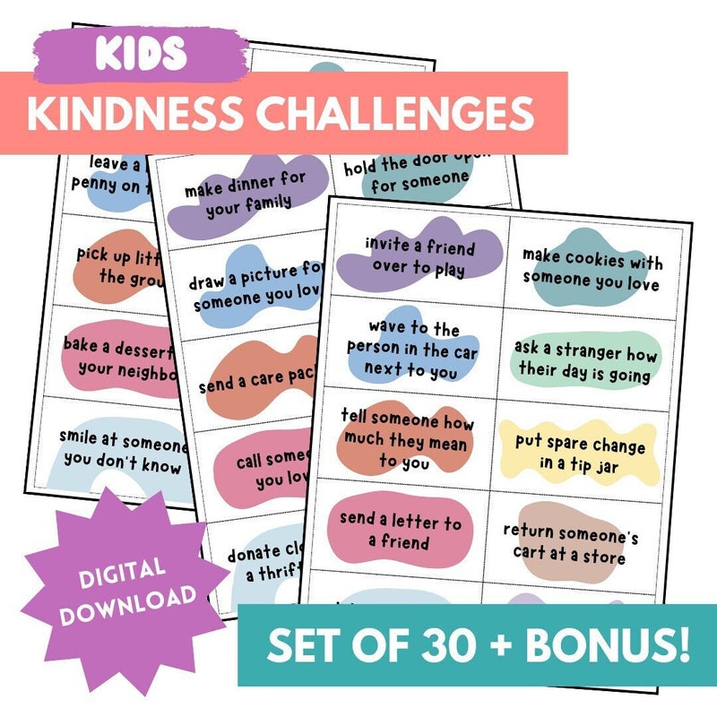 Kindness Cards - Etsy