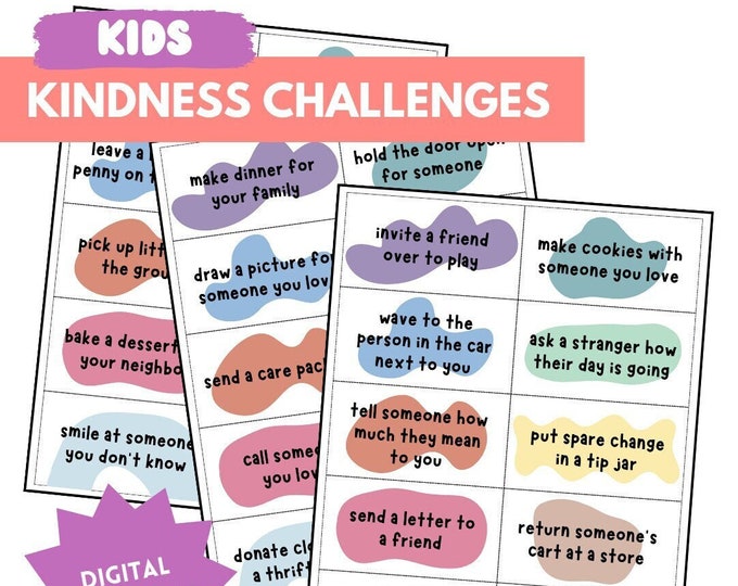 Spring Kindness Card Templates | Elementary Printable Kindness Activity ...