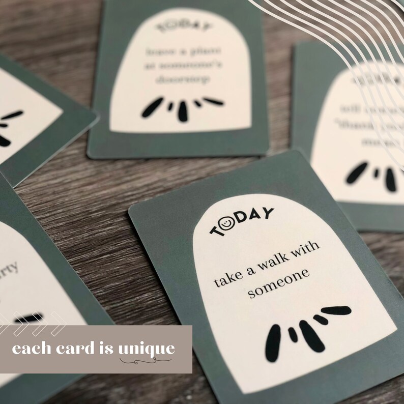 Acts Of Kindness Cards 100 Good Deed Challenges Spread Positivity