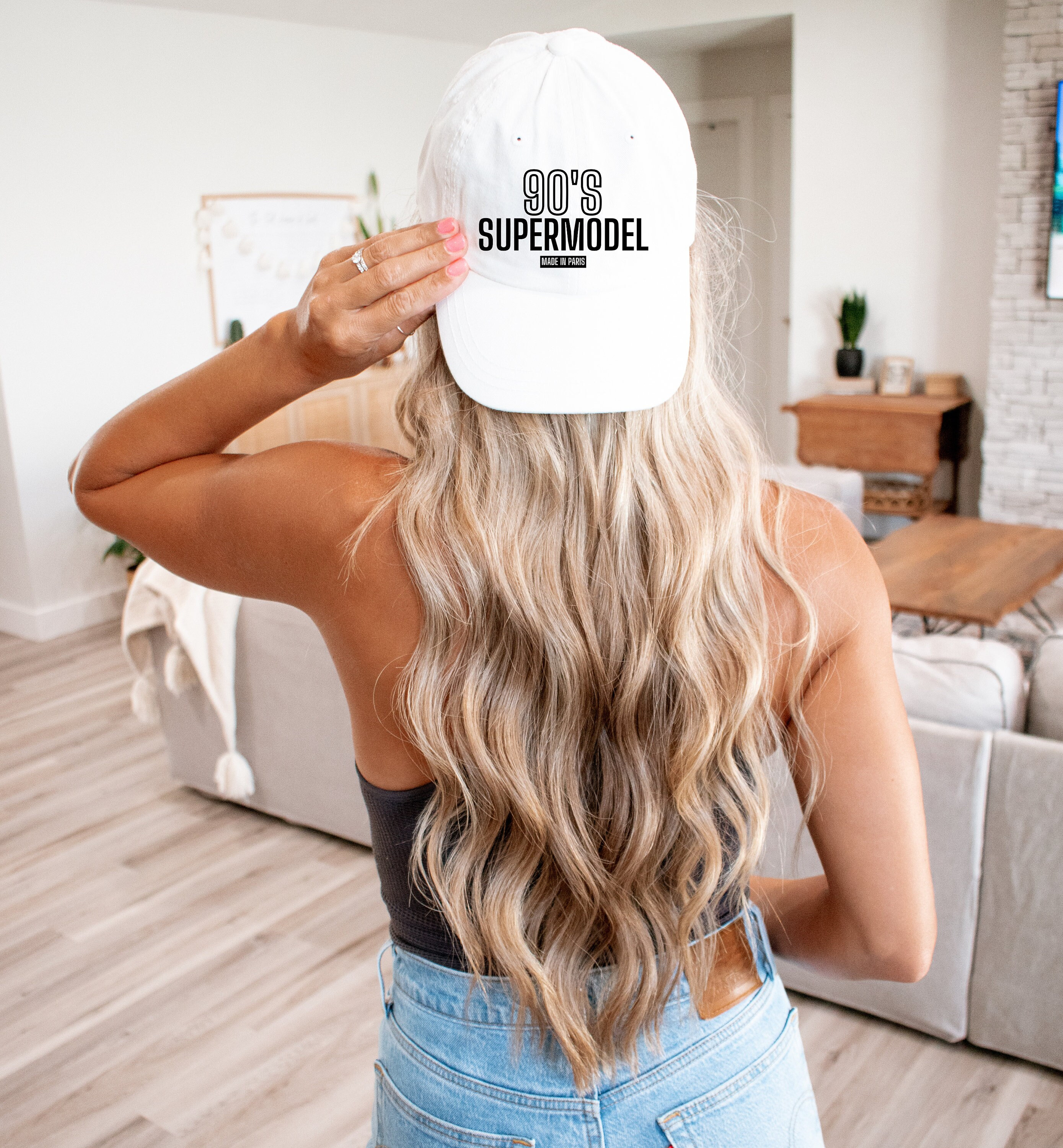 90s Supermodel Baseball Hat 90s Fashion Icon Hat for Her as Seen on ...