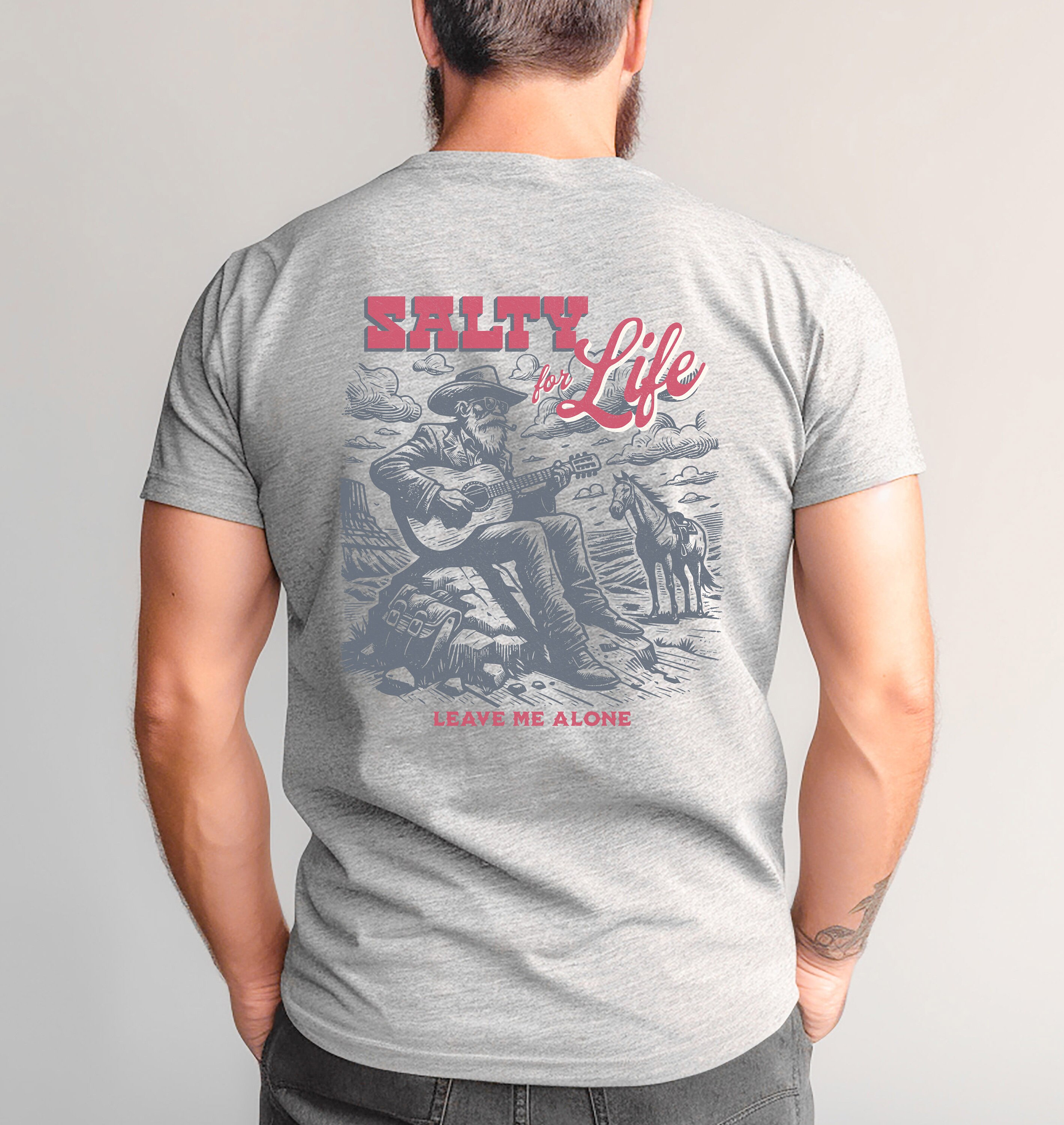 Salty Shirt for Him | Salty Old Man Tshirt for Dad | Stay Salty Shirt ...