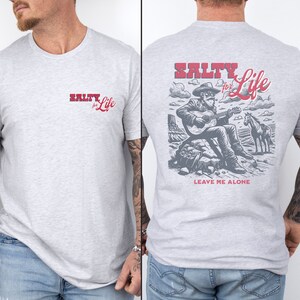 Salty Shirt for Him | Salty Old Man Tshirt for Dad | Stay Salty Shirt ...