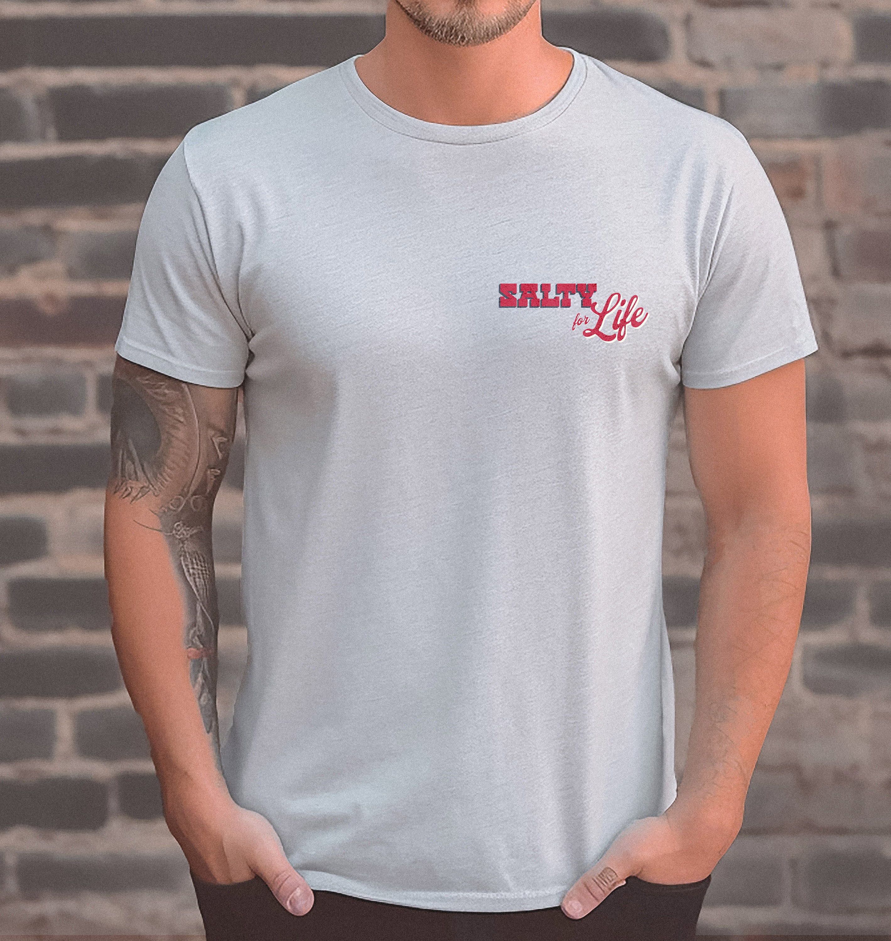 Salty Shirt for Him Salty Old Man Tshirt for Dad Stay Salty Shirt for ...