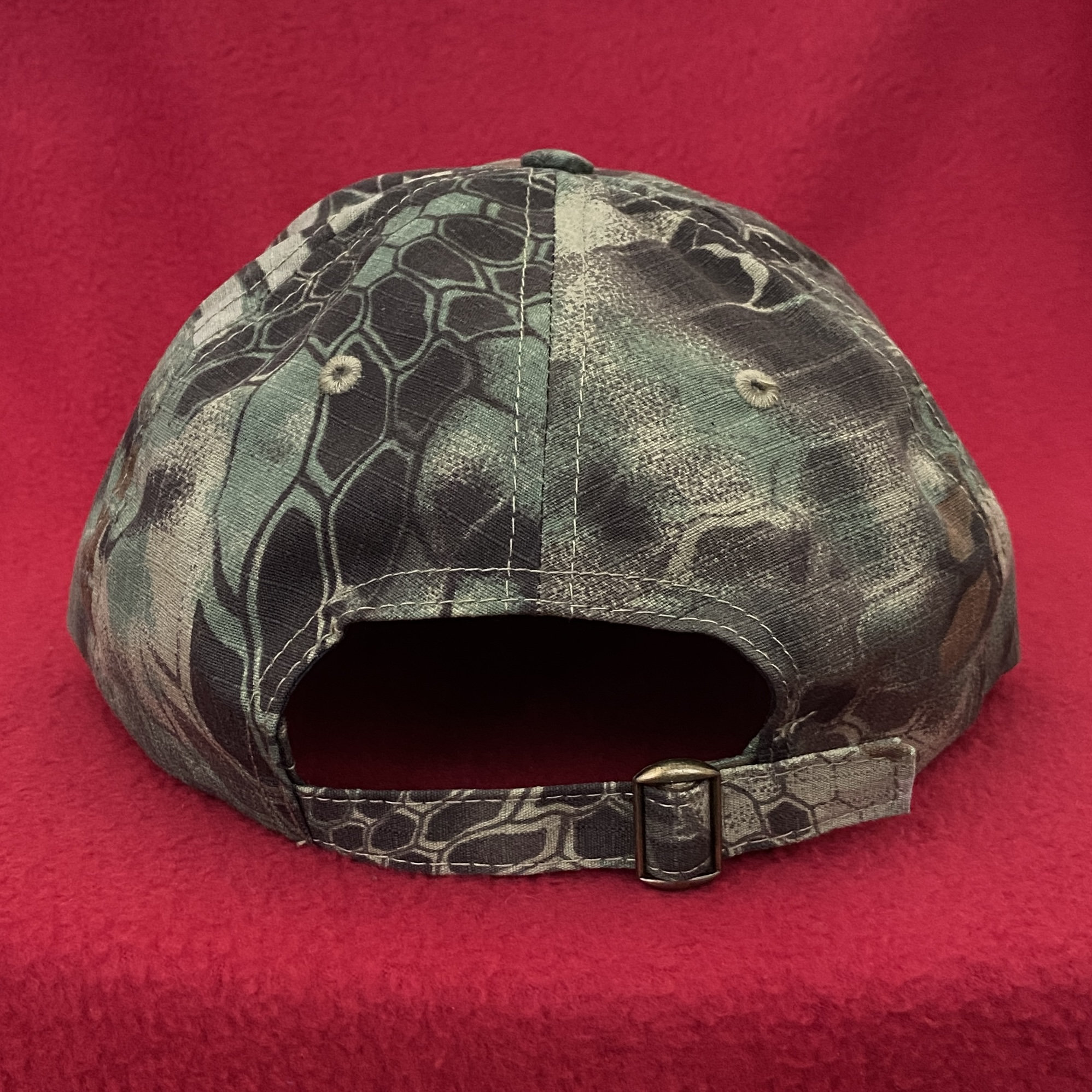 Rock Band Embroidered Baseball Cap Hat Camouflage Reptile Pattern ...