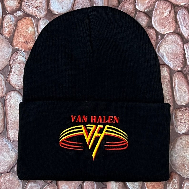 Rock Band Warm Embroidered Beanie Trendy Comfy Collection Great ...