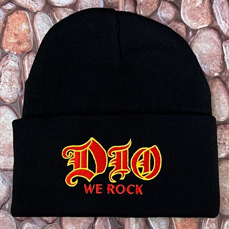 Rock Band Warm Embroidered Beanie Trendy Comfy Collection Great ...