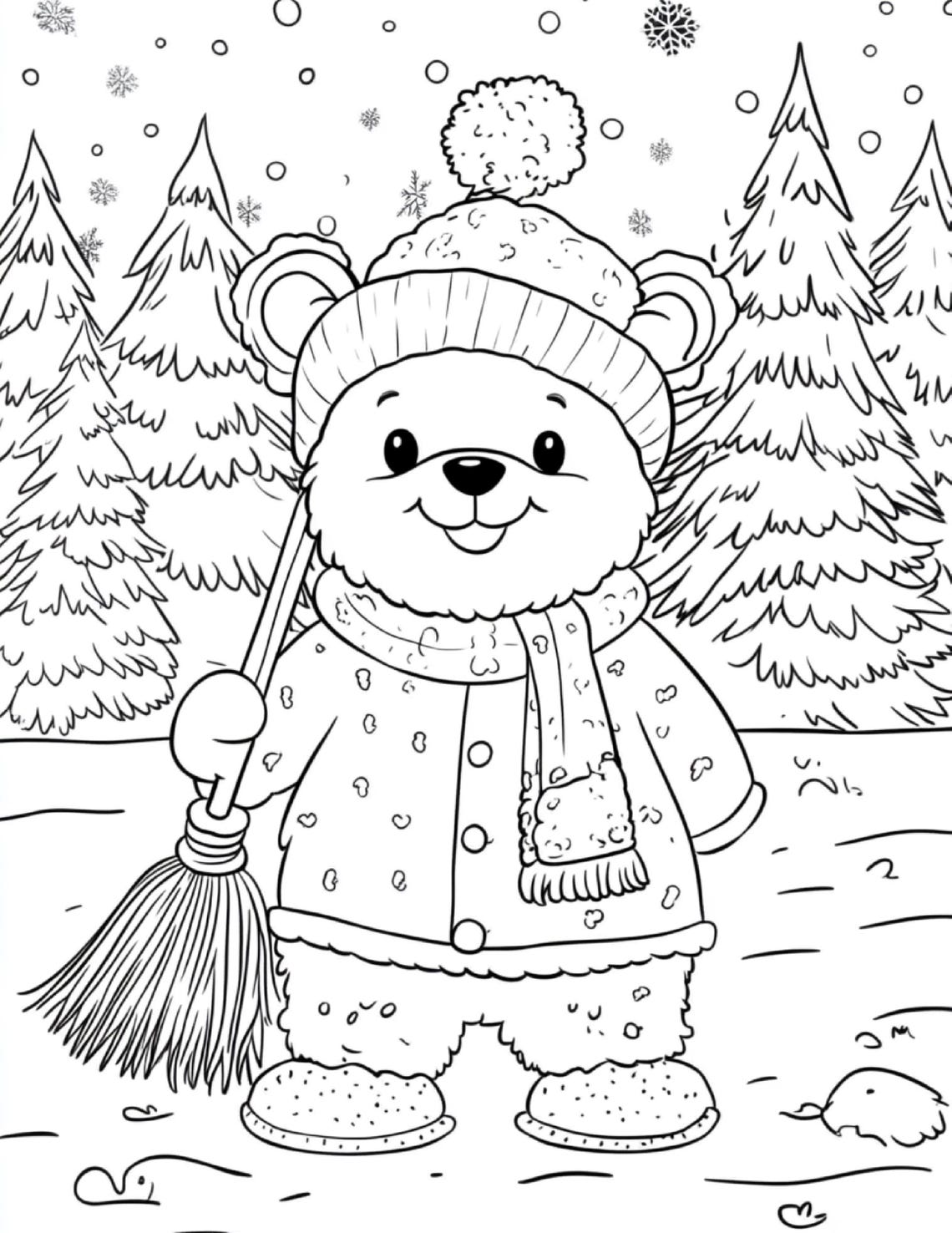 Kids Coloring Book, Kids Christmas Coloring Book, Christmas Coloring ...