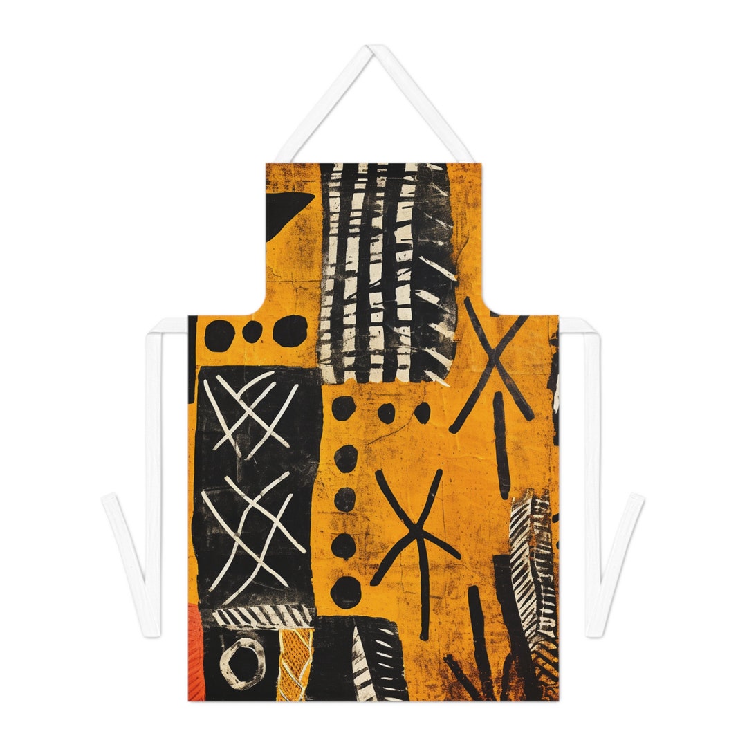 Bark Cloth Apron - Etsy