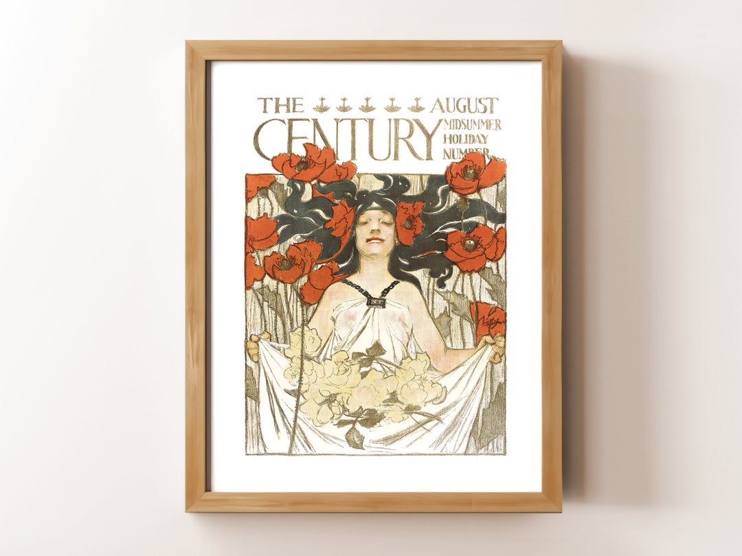 Vintage Midsummer Holiday Poster Printable Wall Art Instant - Etsy