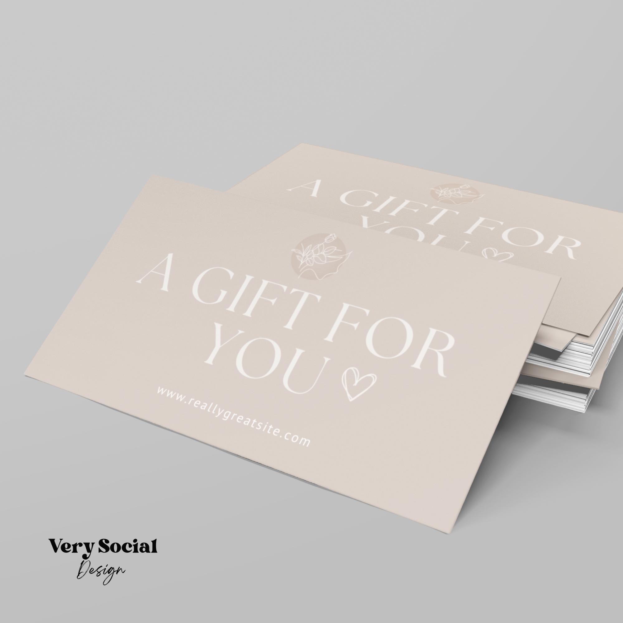 Coupon Card Template Small Business Loyalty Reward Card Editable ...