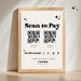 Social Media Sign Scan to Pay Flyer Template Small Business Payment ...
