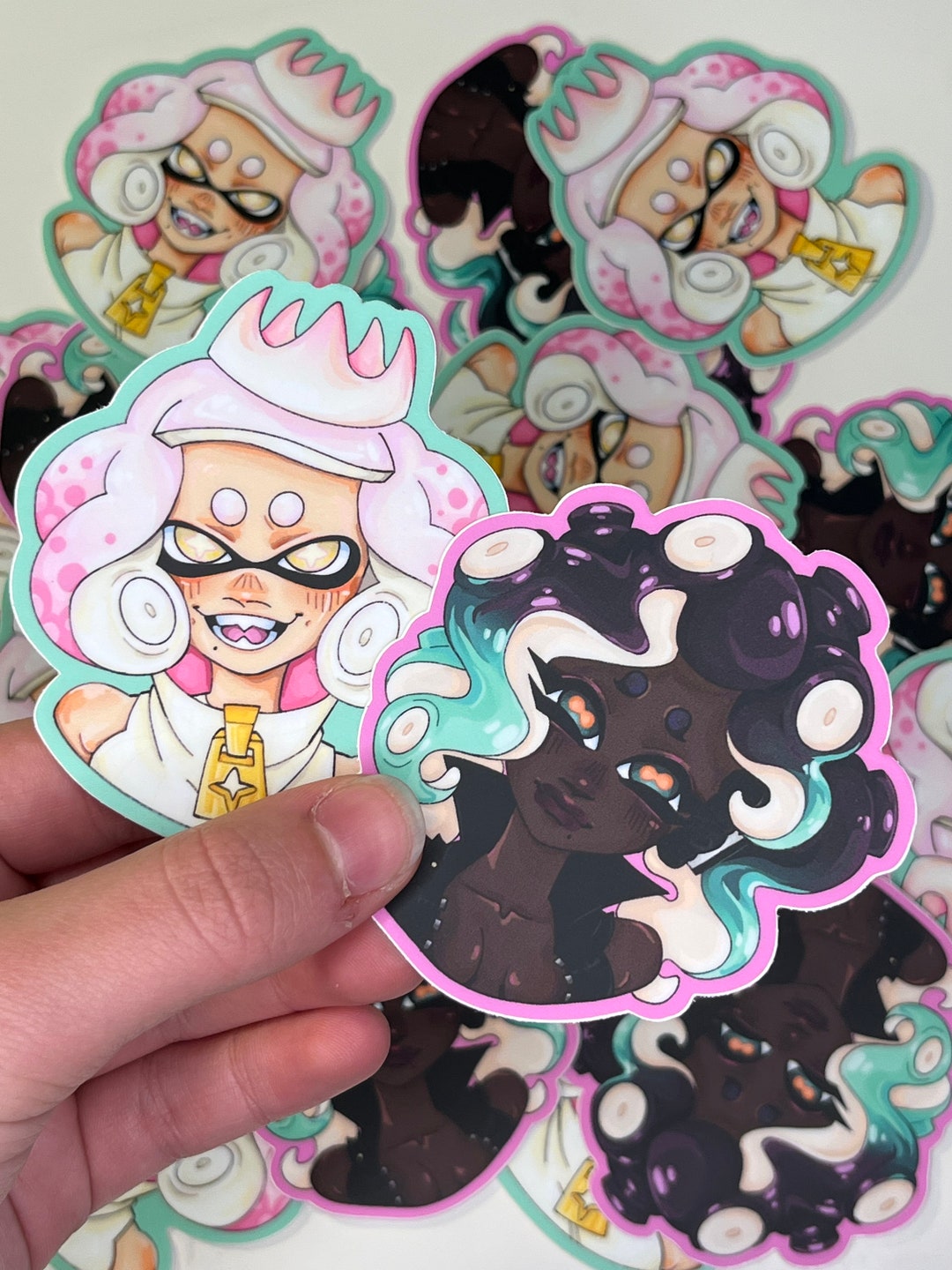 Pearl and Marina off the Hook Sticker | Waterproof Vinyl Sticker - Etsy