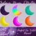 Galaxy Moon Emotes, Moon Emotes, Emotes for Twitch, Cute Emotes ...