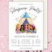 Sleepover Birthday Minimalist Invitation Set Slumber Party Invite Girl ...