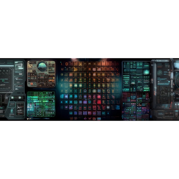 Spaceship Control Panels - Etsy