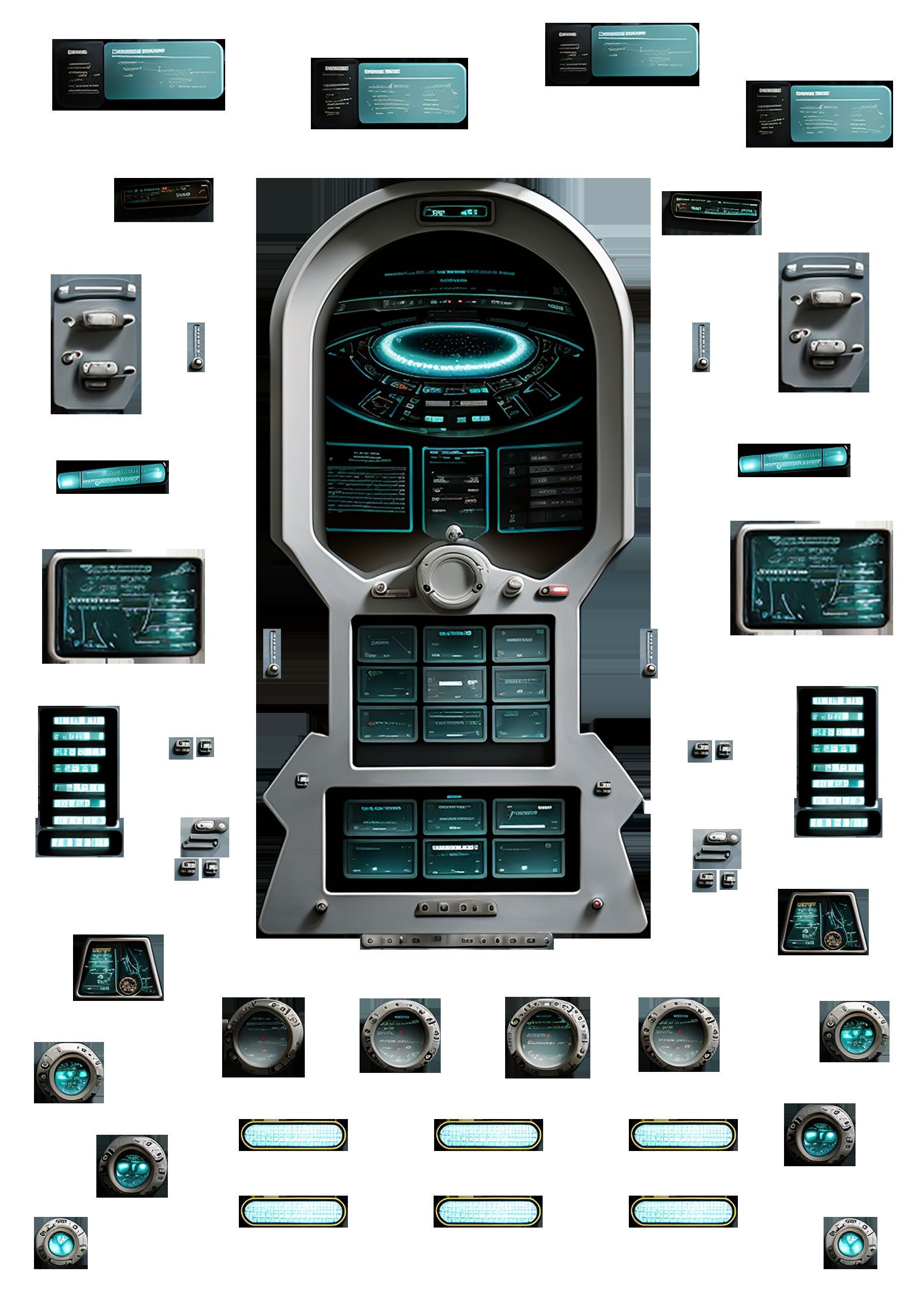 Nova Battlestation Sticker Sheet (5.5-inch LARGE Sticker) - Etsy