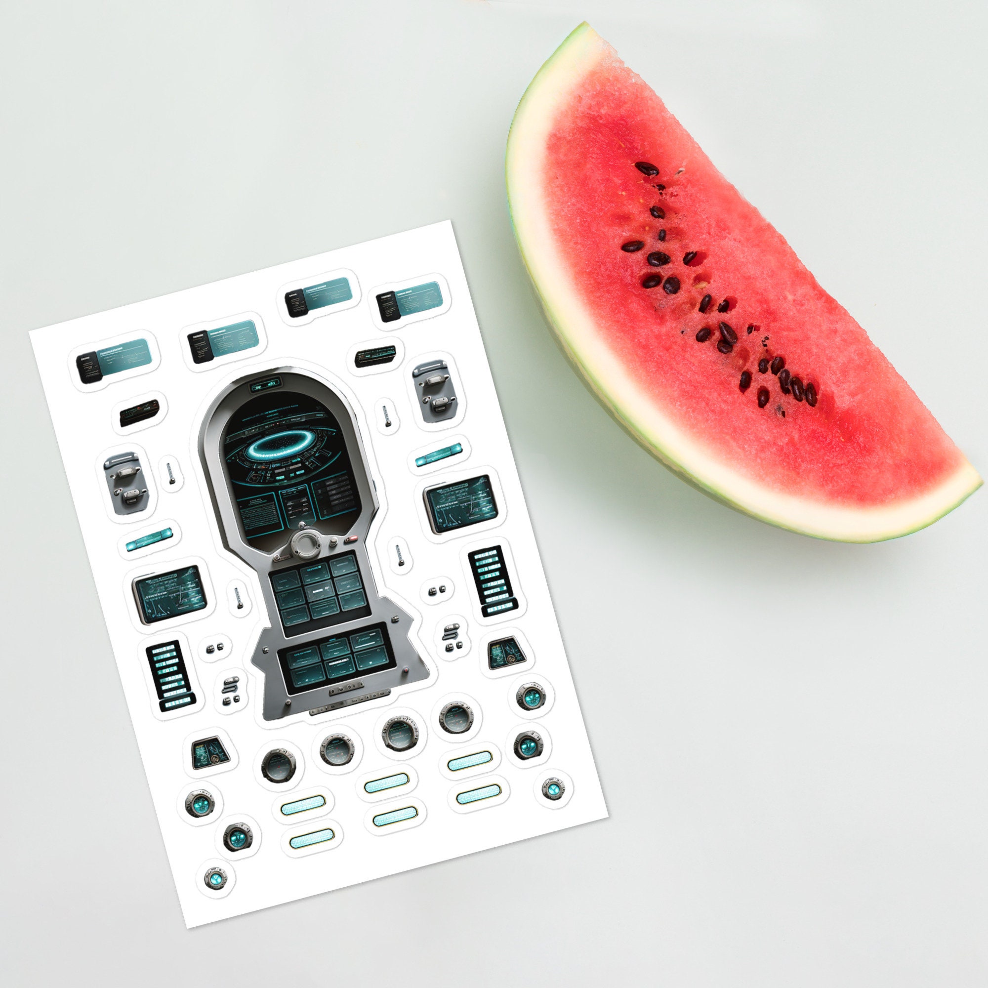 Nova Battlestation Sticker Sheet (5.5-inch LARGE Sticker) - Etsy