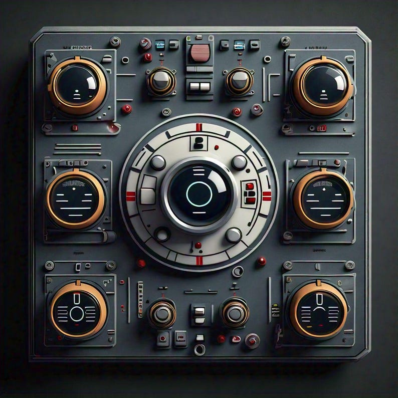 AI Interface Eye Panel - Etsy