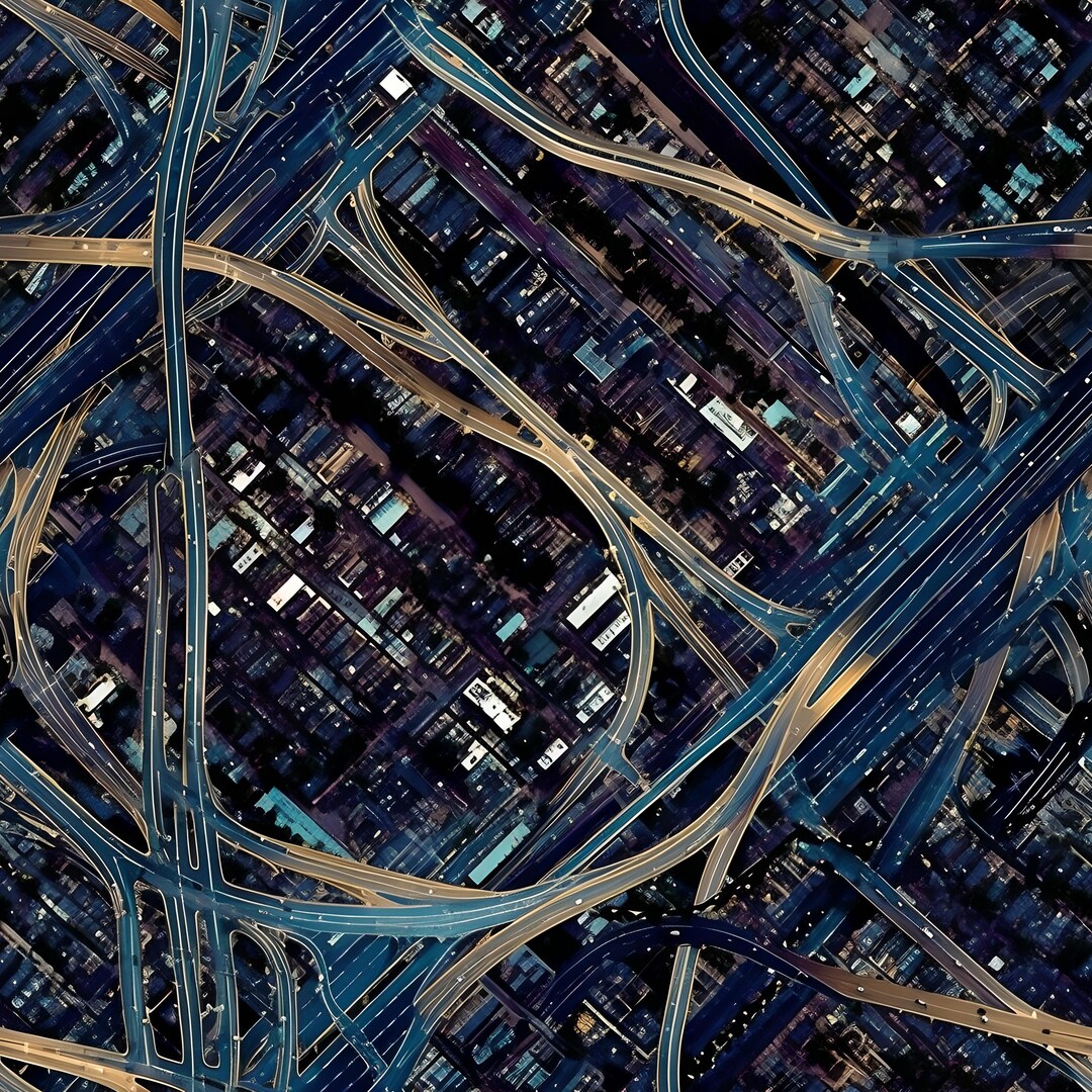 Infinite City (seamless Tile Pattern) (5.5-inch LARGE Sticker) - Etsy