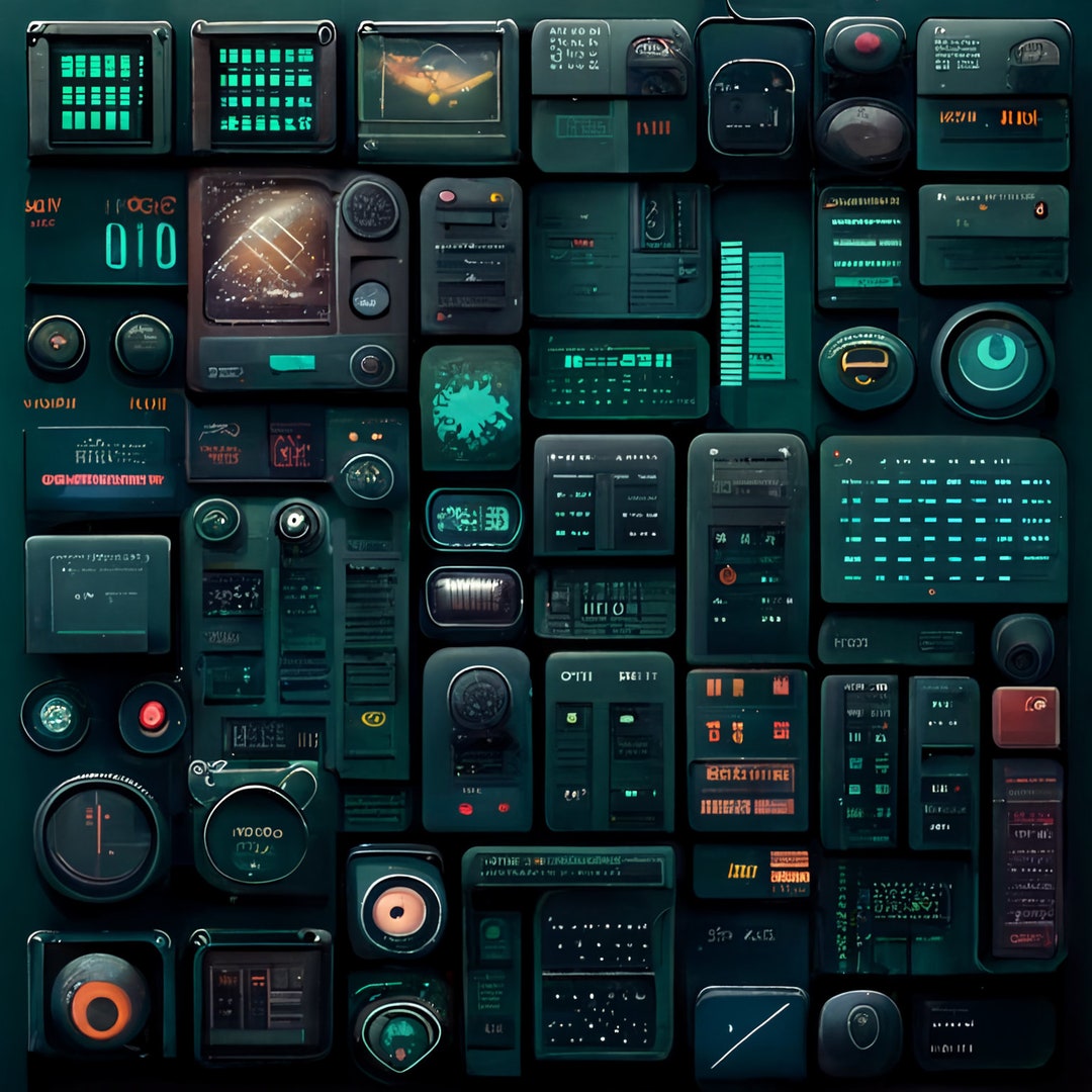 Battlestation Button Stickers_1 (5.5-inch LARGE Sticker) - Etsy