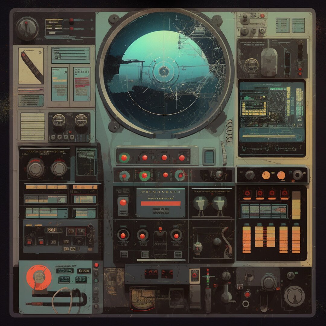 Terra Control Panel Sticker (5.5-inch LARGE Sticker) - Etsy