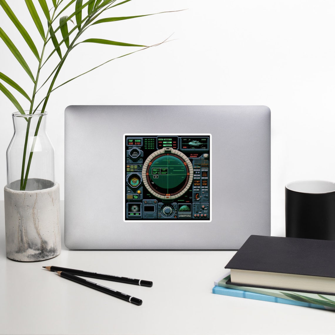 Scifi Control Panel Vinyl Sticker - Etsy