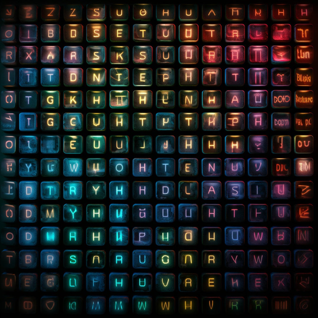 Alien Keyboard Sticker Decal 4 (5.5-inch LARGE Sticker) - Etsy