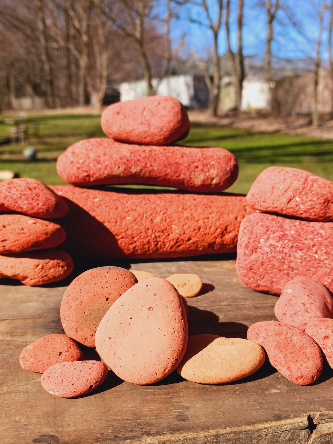 Wave Tumbled BEACH BRICKS Authentic Lake Erie UNUSUAL Beachstones - Etsy