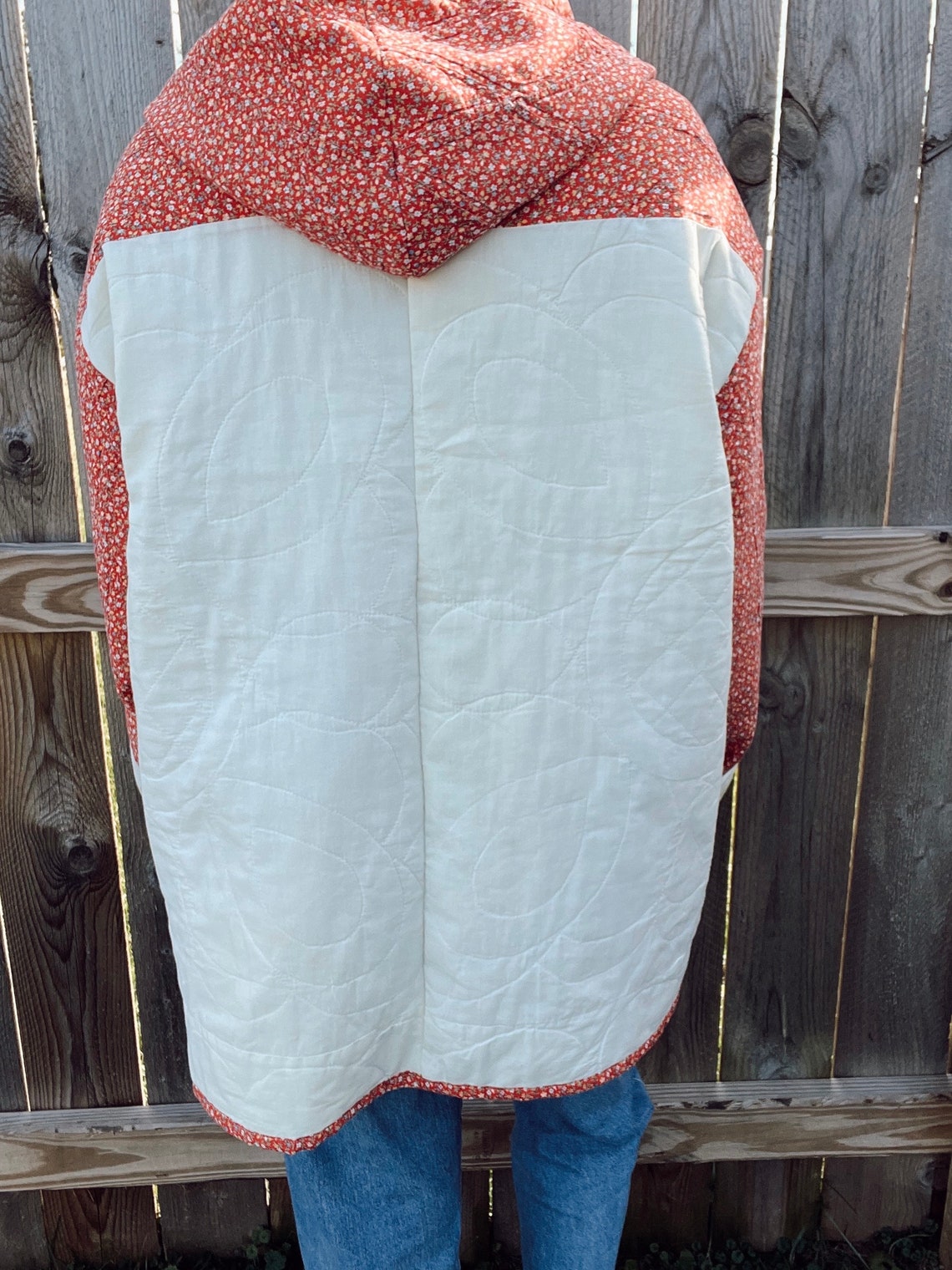 Upcycled Quilt Coat Vintage Clothes Upcycled Thrifted Sustainable ...