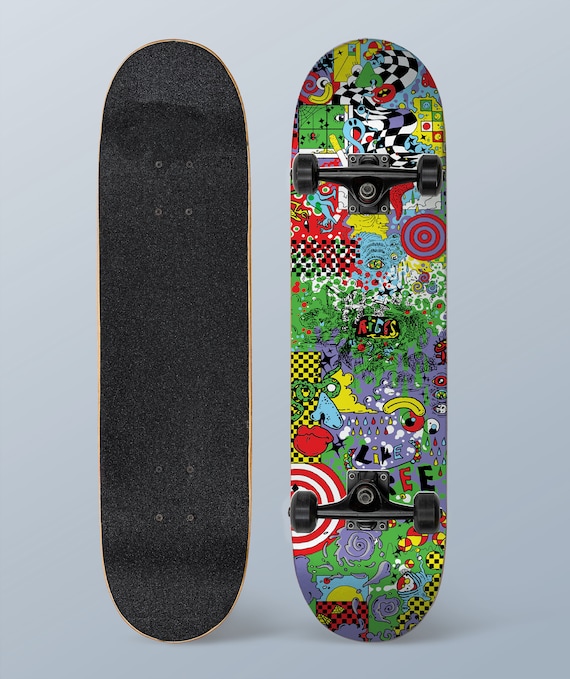 Cool Skateboard Grip Tape Designs