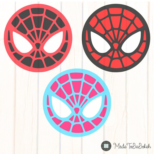 Spider Man Circle Labels - Etsy