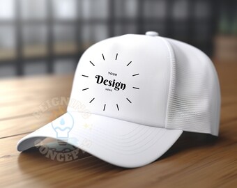 Blank White Hat Mockup - Etsy
