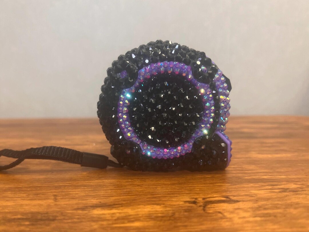 Purple Bedazzled Measuring Tape - Etsy