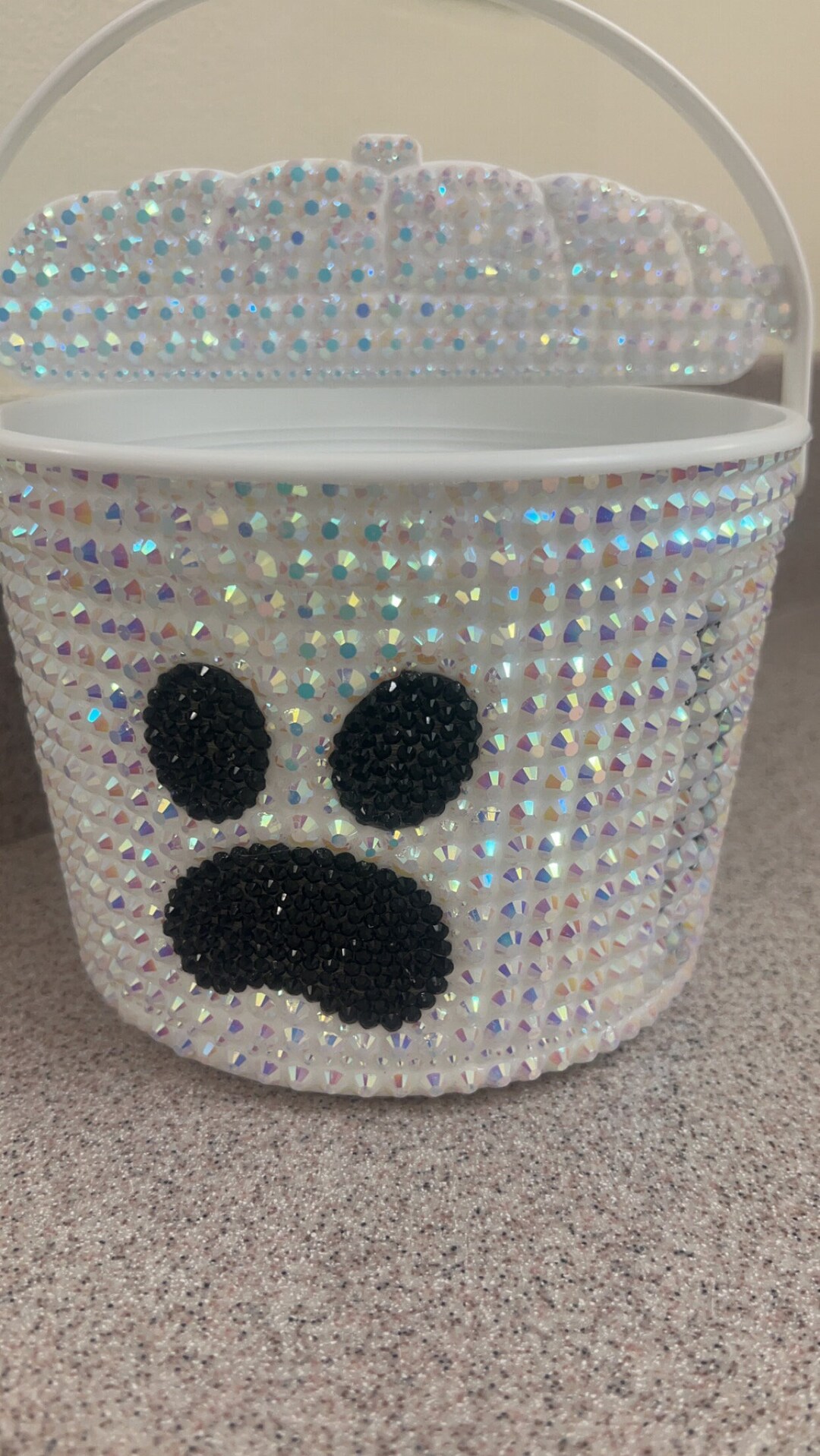 Bedazzled Ghost Bucket - Etsy