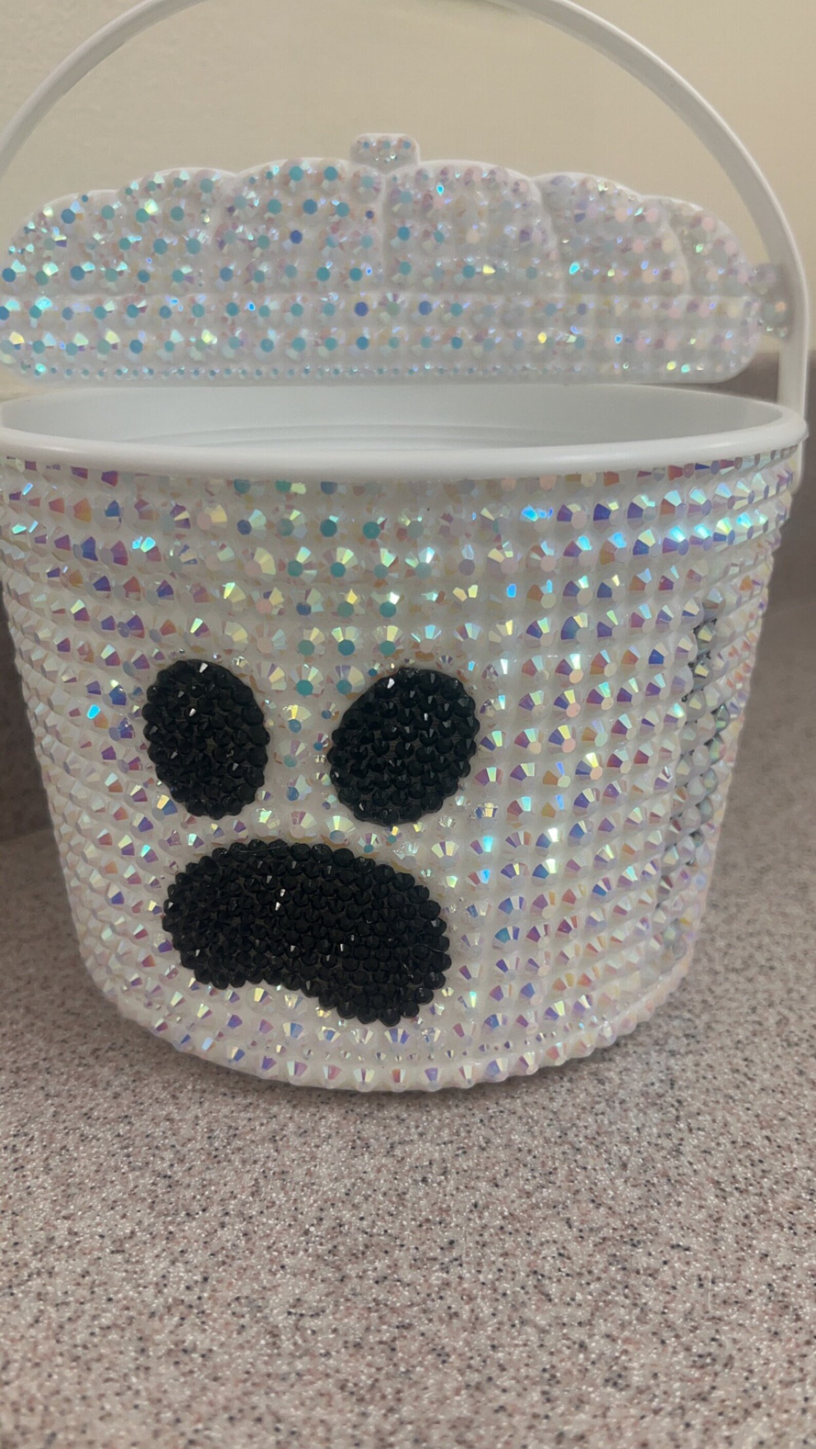 Bedazzled Ghost Bucket - Etsy