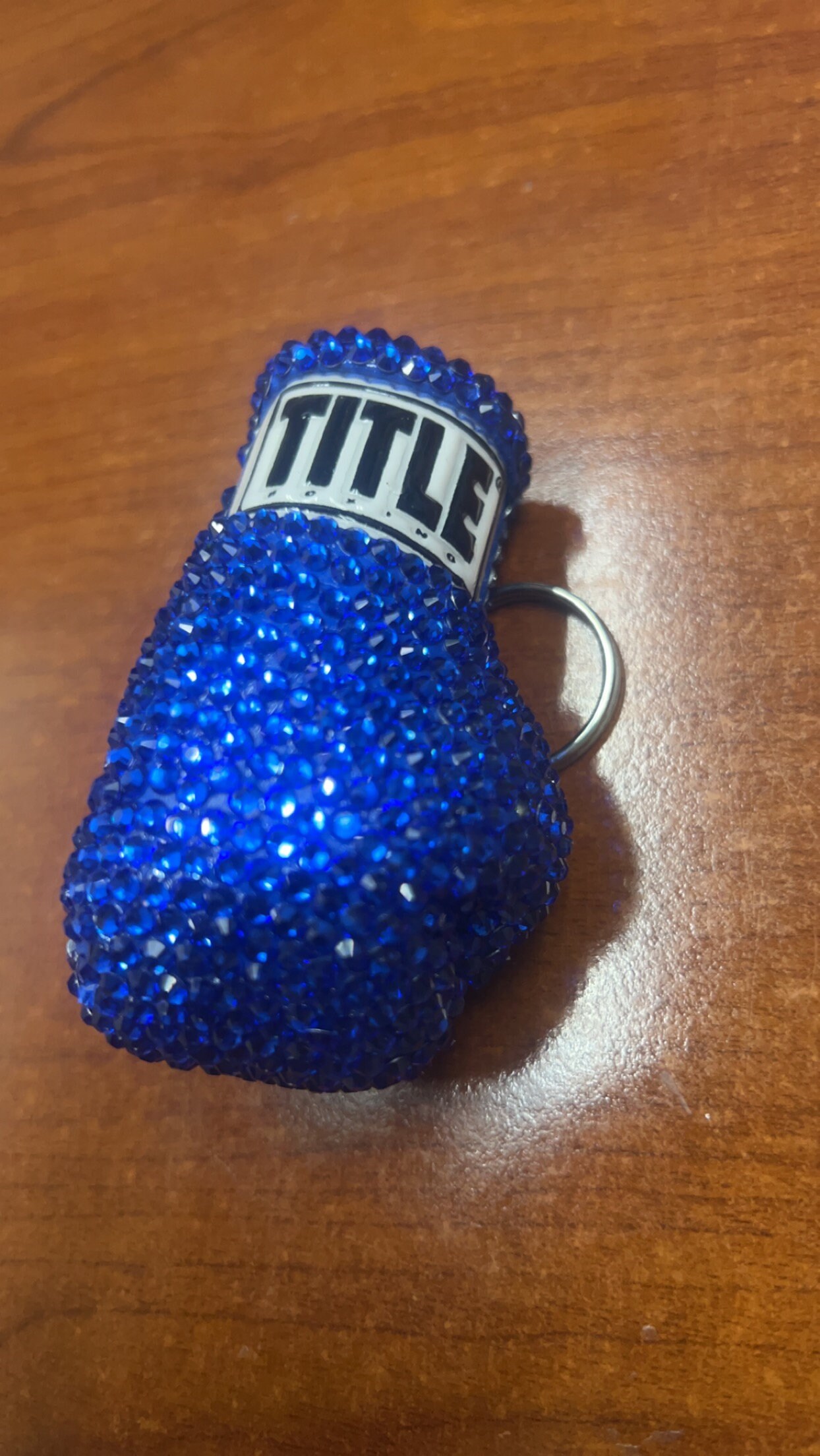 Bedazzled Boxing Glove Keychain - Etsy