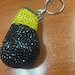 Bedazzled Boxing Glove Keychain - Etsy