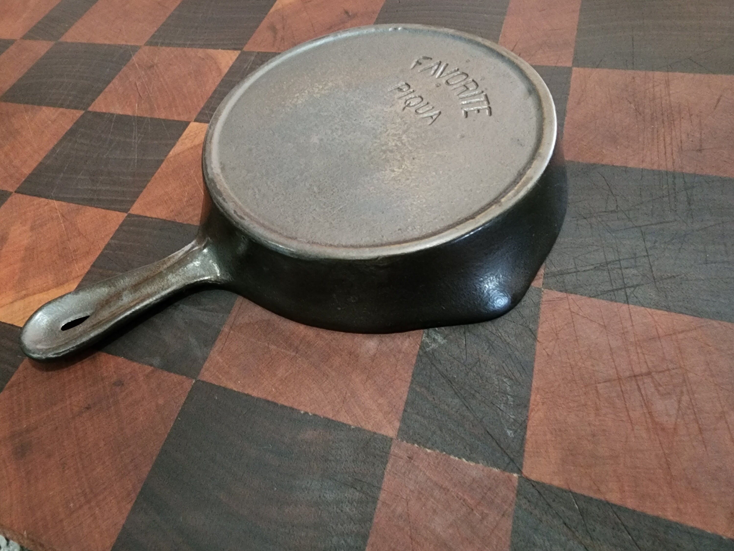 Favorite Piqua Toy Skillet- Cast Iron - Etsy