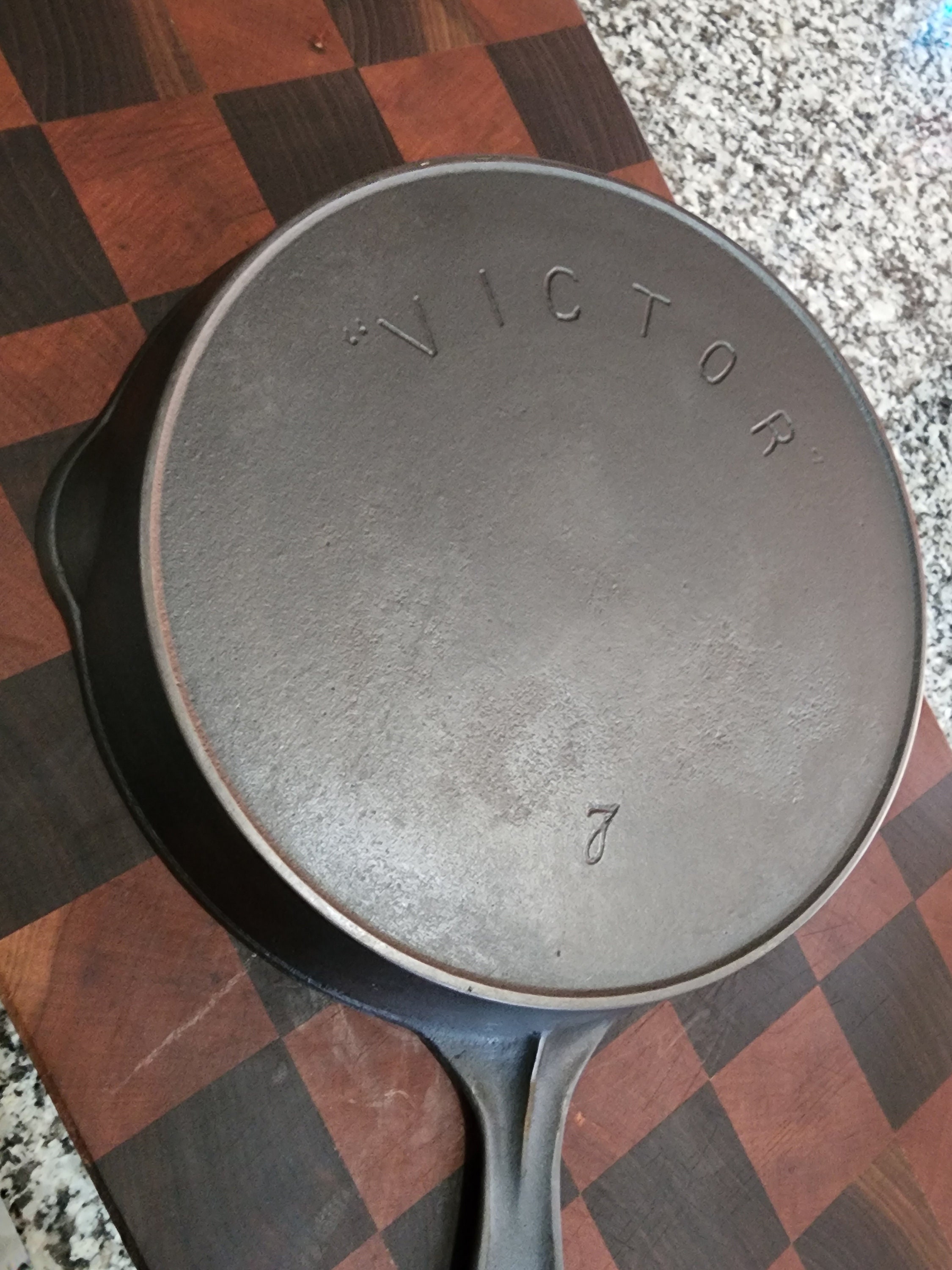 Extremely RARE! First Series Victor 7 Skillet Made by Griswold 1886 ...