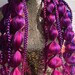 Blackcurrant and Blueberry Rave and Festival Tie-in Braids - Etsy