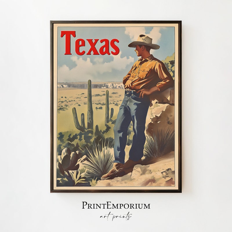 Western Poster - Etsy