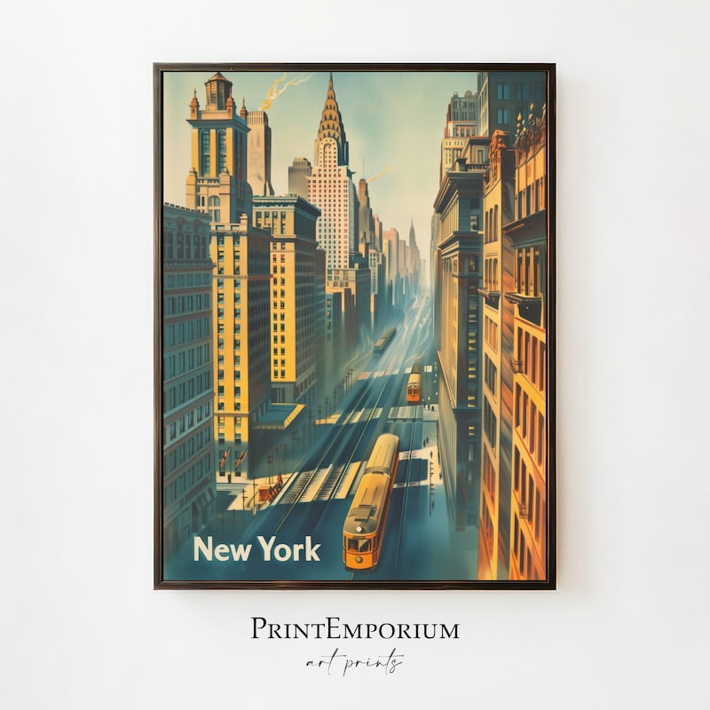 New York Poster - Etsy