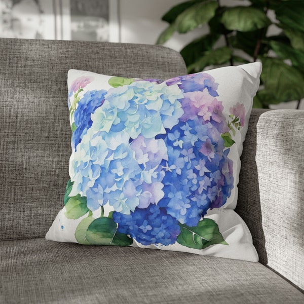 Hydrangea Pillow - Etsy