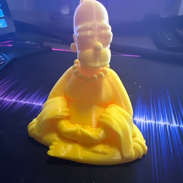 Homer Simpson Buddha - Etsy