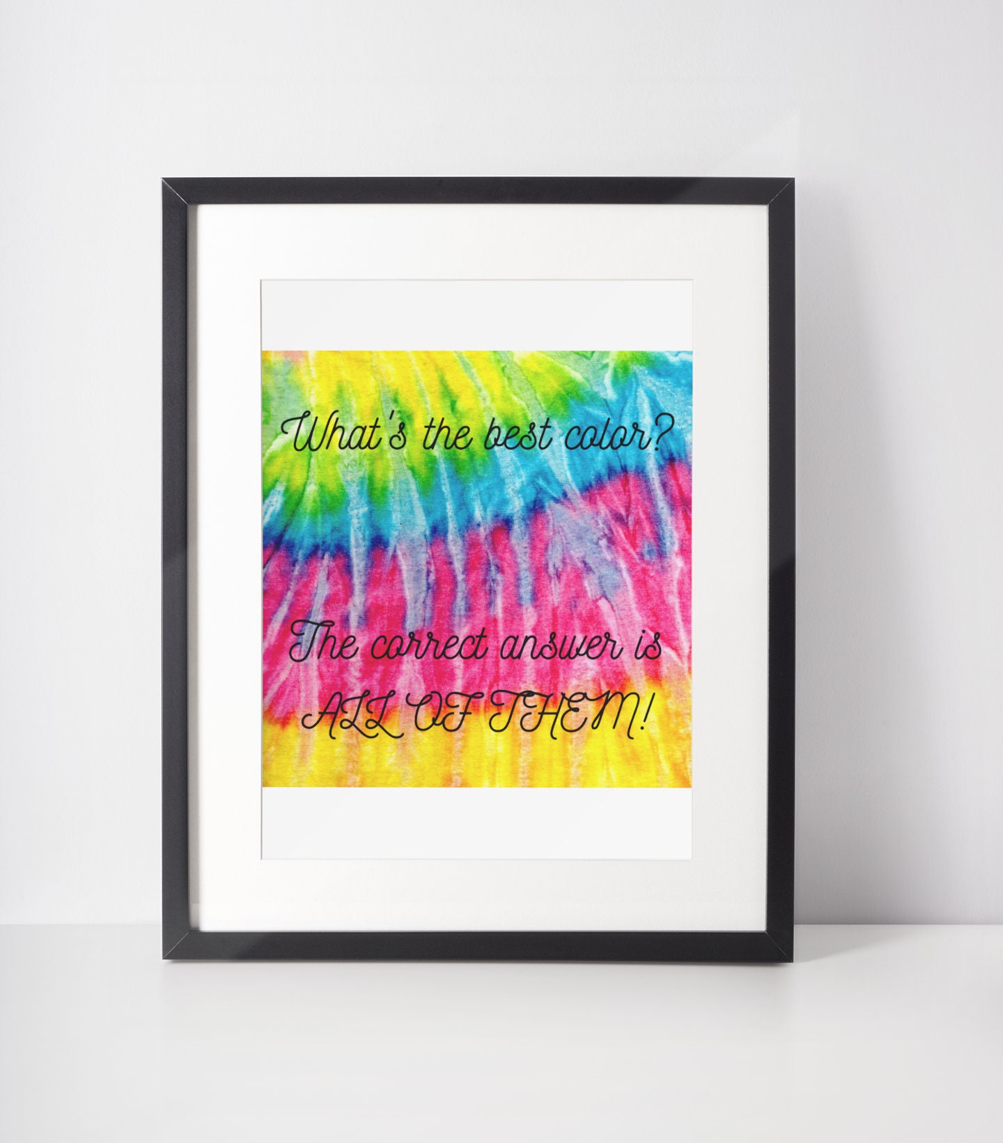 Printable Quote “what’s the Best Color?” DIGITAL DOWNLOAD - Etsy