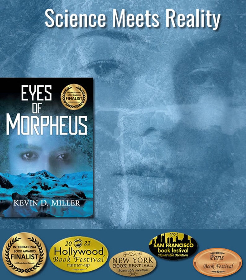 EYES OF MORPHEUS an Award Winning Novel by Author Kevin D. - Etsy