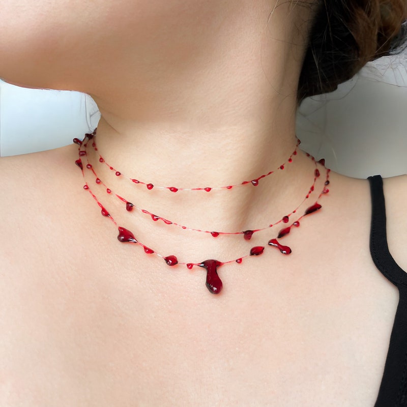 Blood Necklace - Etsy